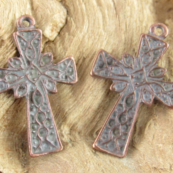 Copper Cross - Etsy