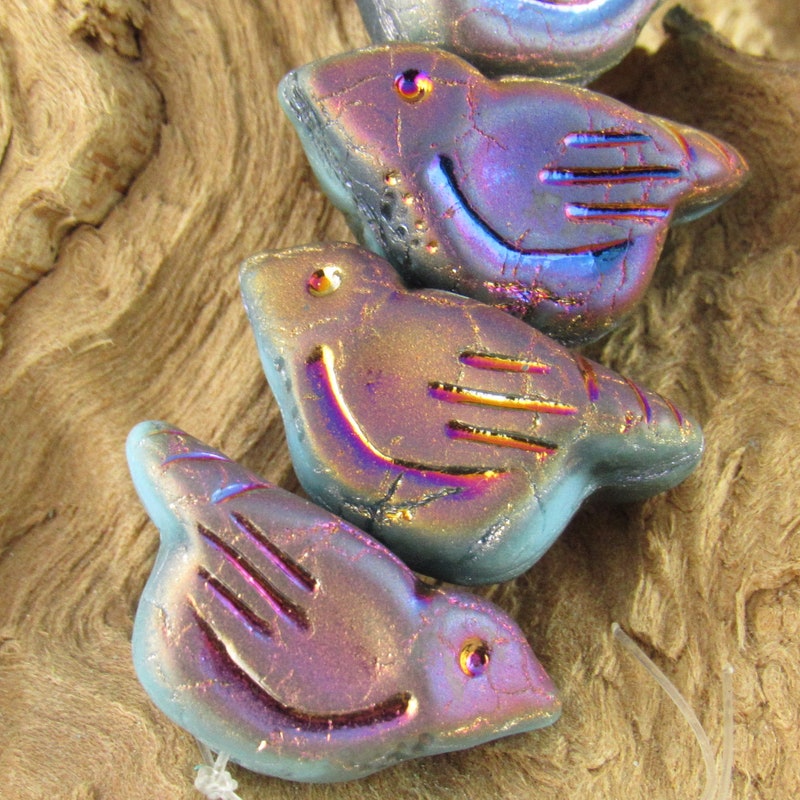Bird Beads - Etsy