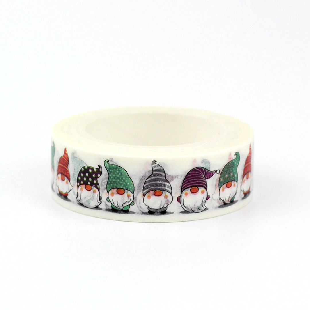 Gnome Washi Tape, Dwarf Washi Tape, Full Roll - CWWTS-20 - Etsy