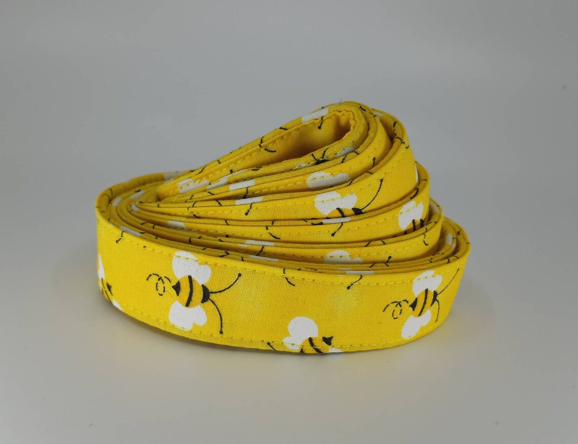 Dog Leash Yellow Bumble Bee Swivel Hook Pet Lead | Etsy