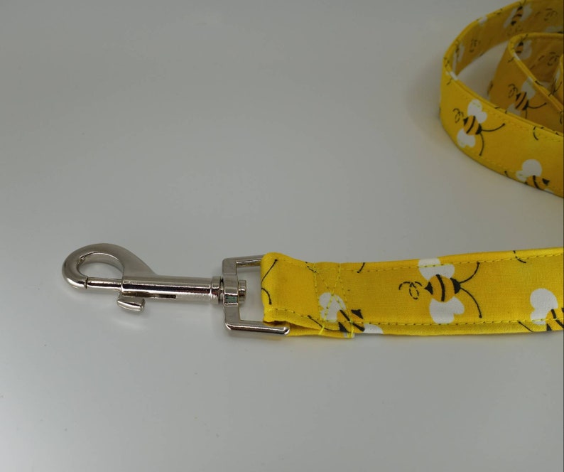 Dog Leash Yellow Bumble Bee Swivel Hook Pet Lead | Etsy
