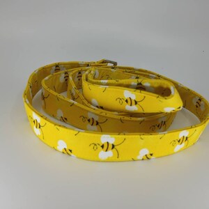 Dog Leash Yellow Bumble Bee Swivel Hook Pet Lead - Etsy