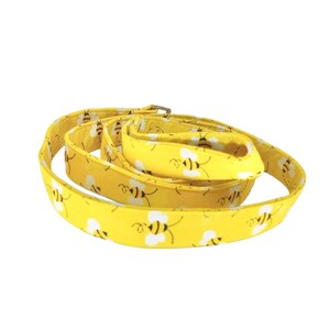 Dog Leash Yellow Bumble Bee Swivel Hook Pet Lead: 4 or 5 Foot Length - Etsy