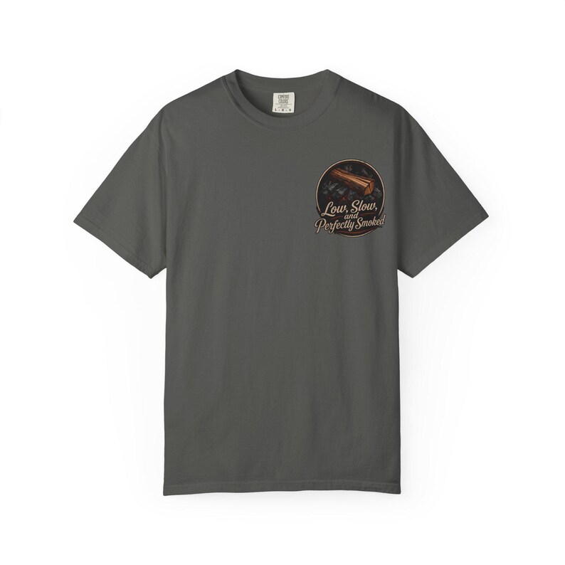 Low Slow and Perfectly Smoked T-shirt | BBQ Wood Fire Grill Design - Etsy