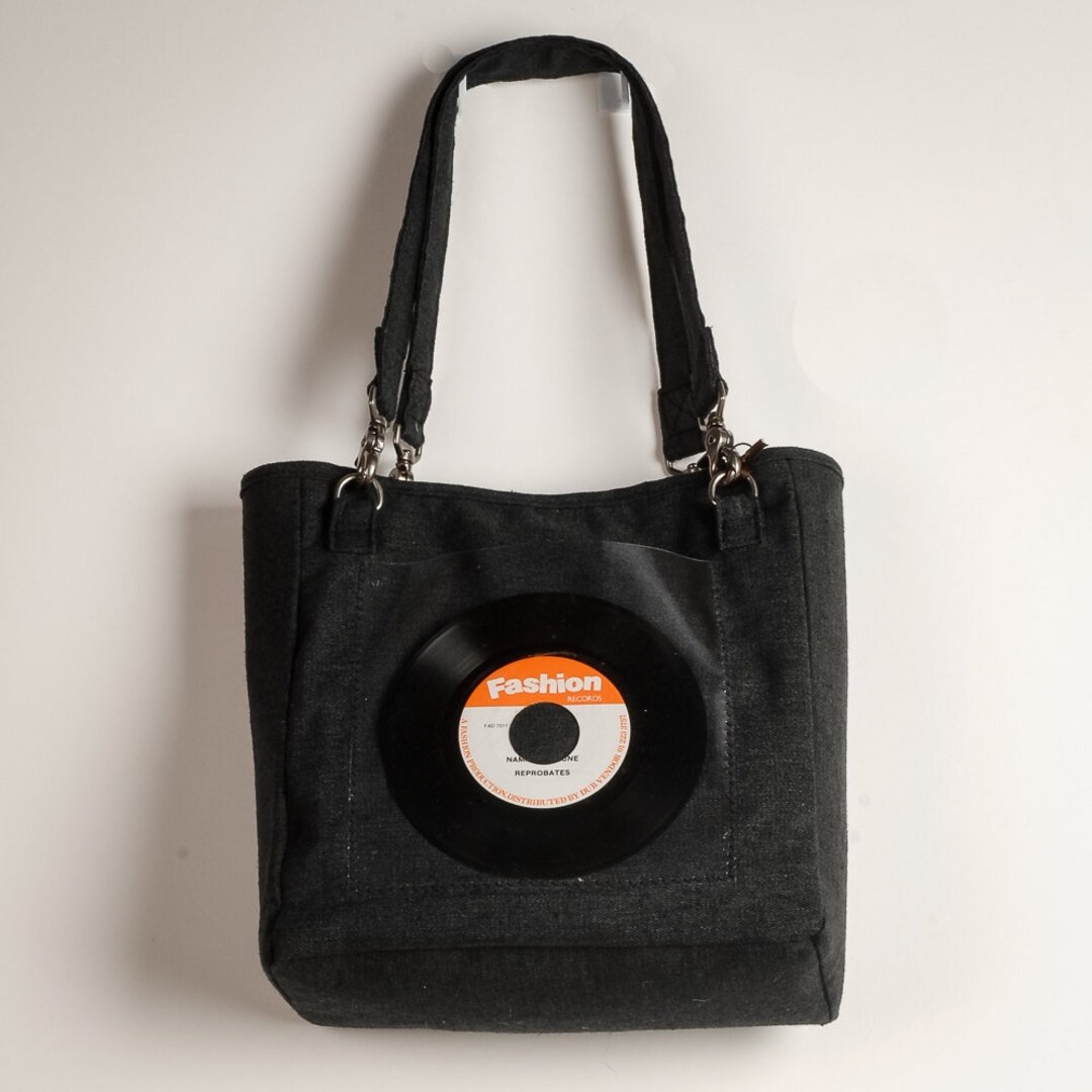 Choose-your-own Vinyl 45 Record Bag, 45rpm Record Tote, Woven Hemp ...