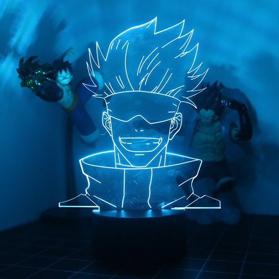 Jujutsu Kaisen Blindfolded Gojo Satoru Night Light LED | Etsy