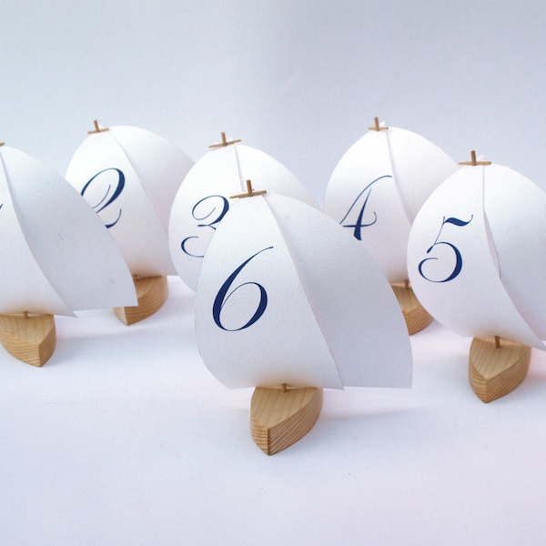 Nautical Table Numbers - Etsy