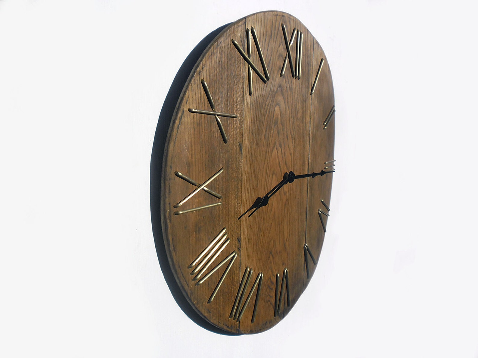21'' Large Rustic Wall Clock Unique Big Wall Clock - Etsy Canada