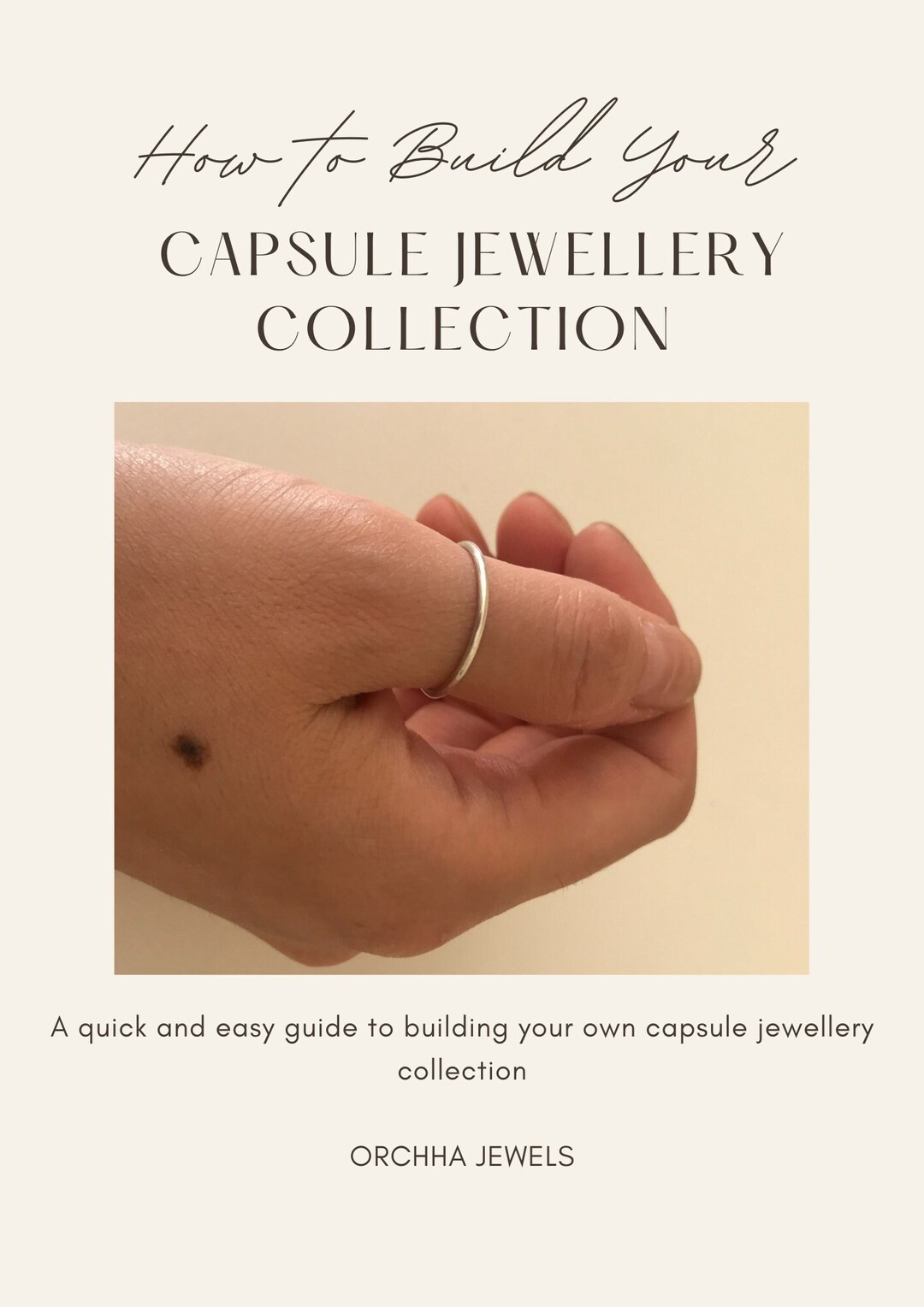 How to Build Your Capsule Jewellery Collection - Downloadable PDF Guide ...