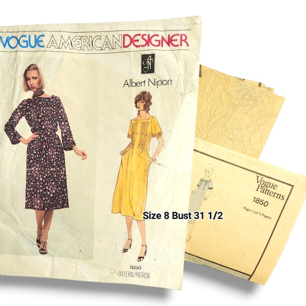 Vogue 1970 Pattern - Etsy