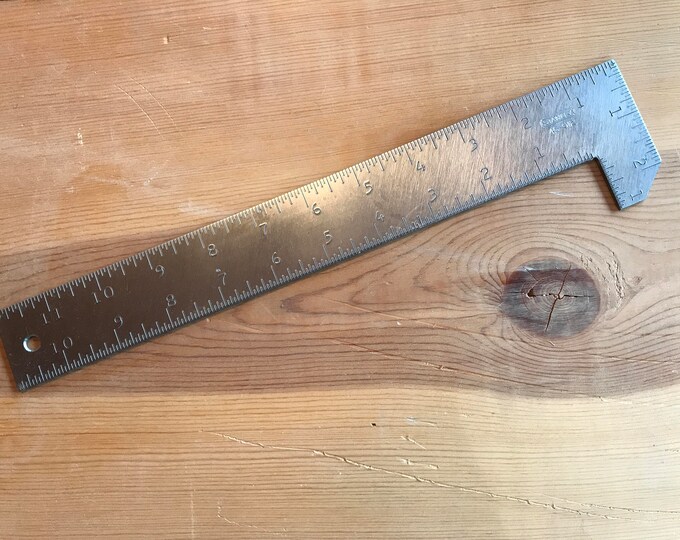 Hook Ruler, Shop Rule Meassuring Tool, Metal Work, Blacksmithing Tool ...