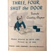 Three, Four Shut the Door A Bonnie Book, Vintage Counting Rhymes Book ...