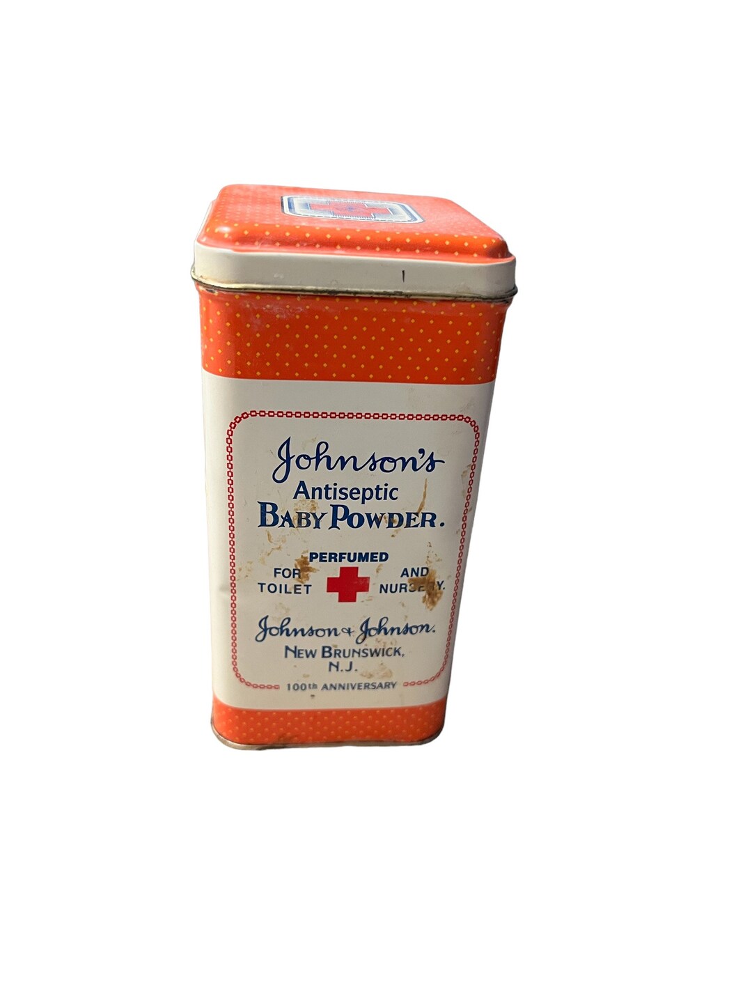 Vintage Johnson's Baby Powder Tin - Etsy