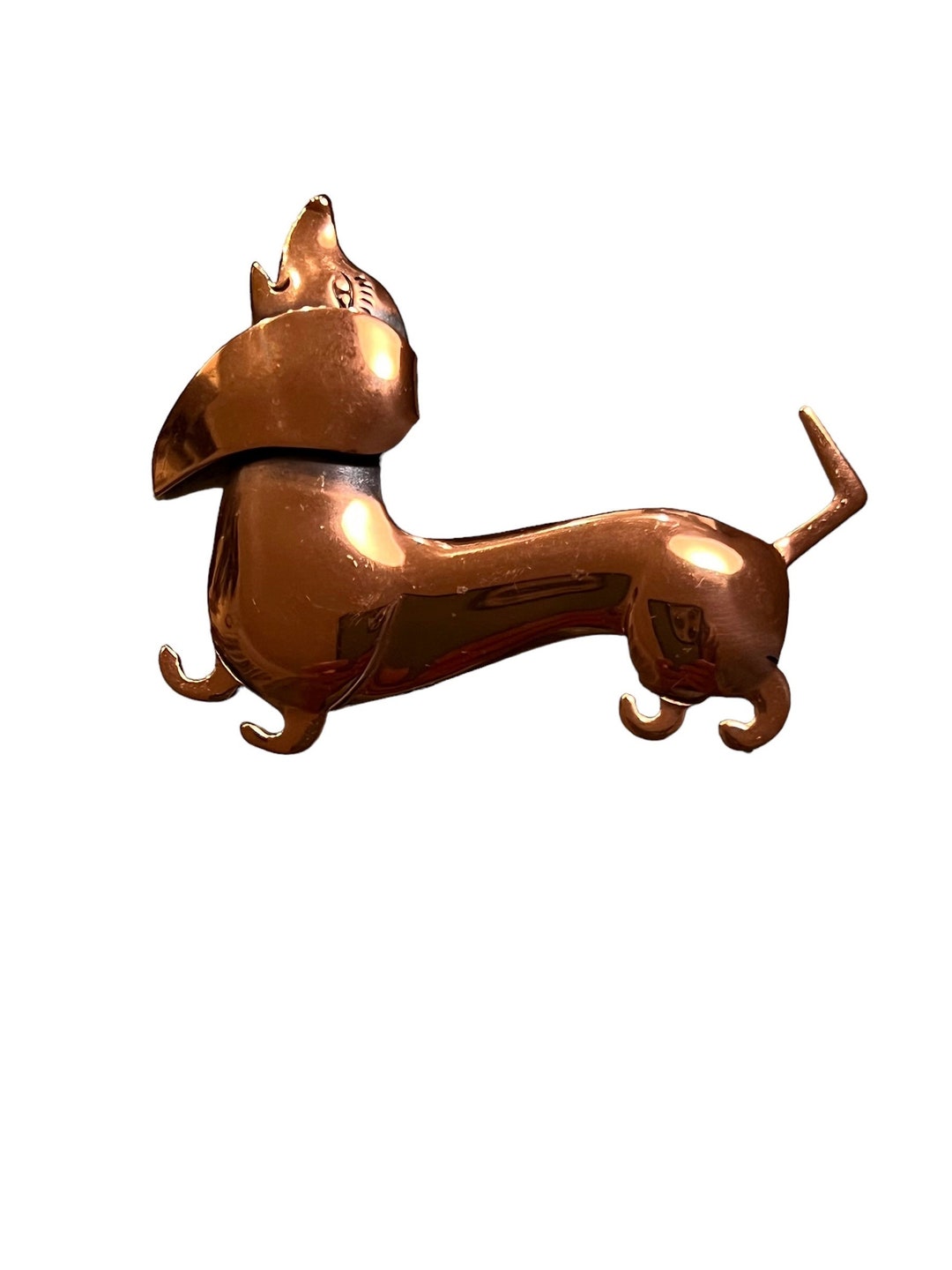 Vintage Weiner Dog Pin Weiner Dog Gift - Etsy