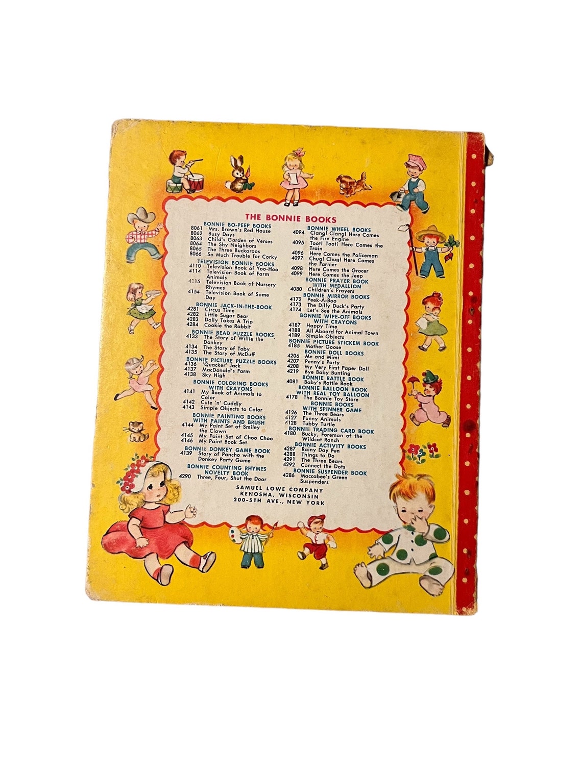 Three, Four Shut the Door A Bonnie Book, Vintage Counting Rhymes Book ...