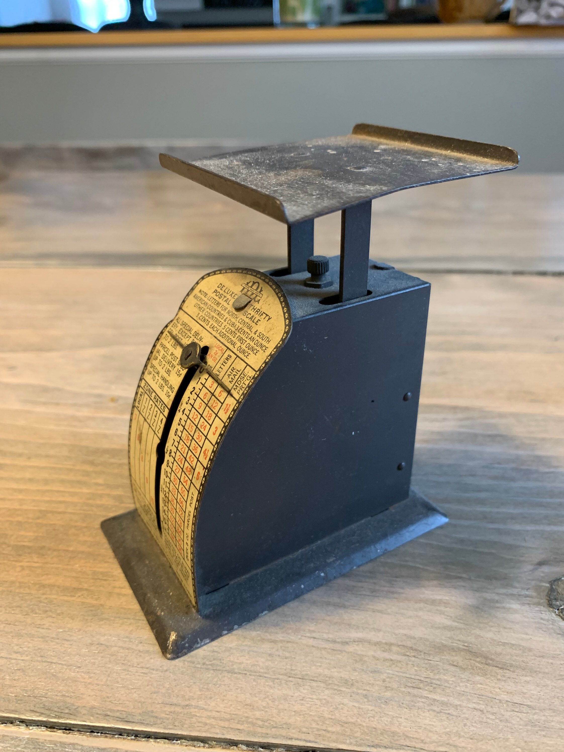 Vintage Deluxe Thrifty Metal Postal Scale 1st Class Mail - Etsy