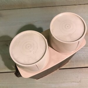 Vintage Double Thermos Twin Thermos, Hot and Cil Thermos With Strap by ...