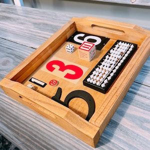 Numbers Found Objects Assembled Art Piece, Show Me the Numbers, Numbers ...