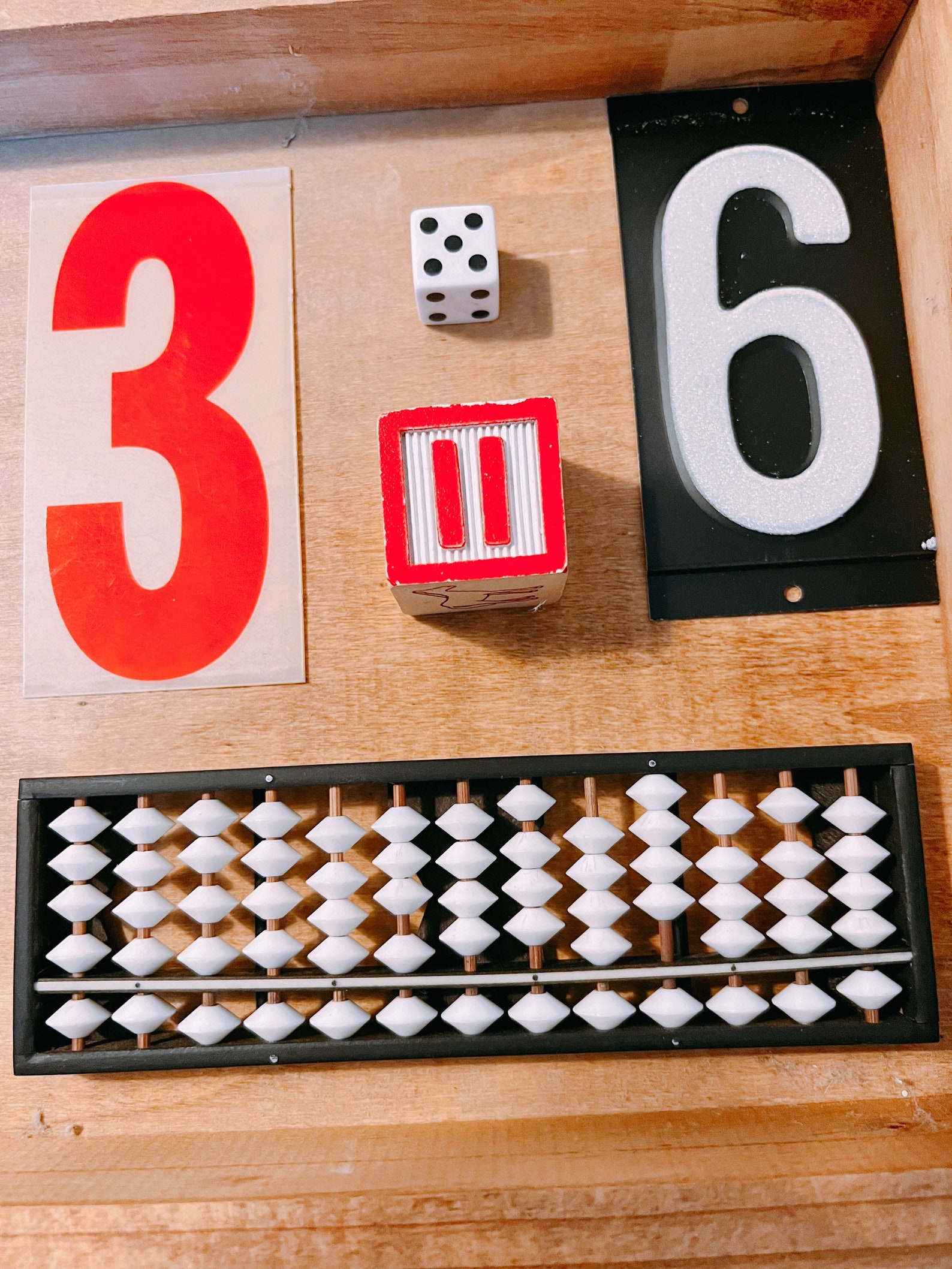 Numbers Found Objects Assembled Art Piece, Show Me the Numbers, Numbers ...