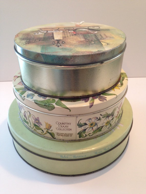 Vintage Sewing Tins Christmas Tins Candy Tins Lot of 3 - Etsy