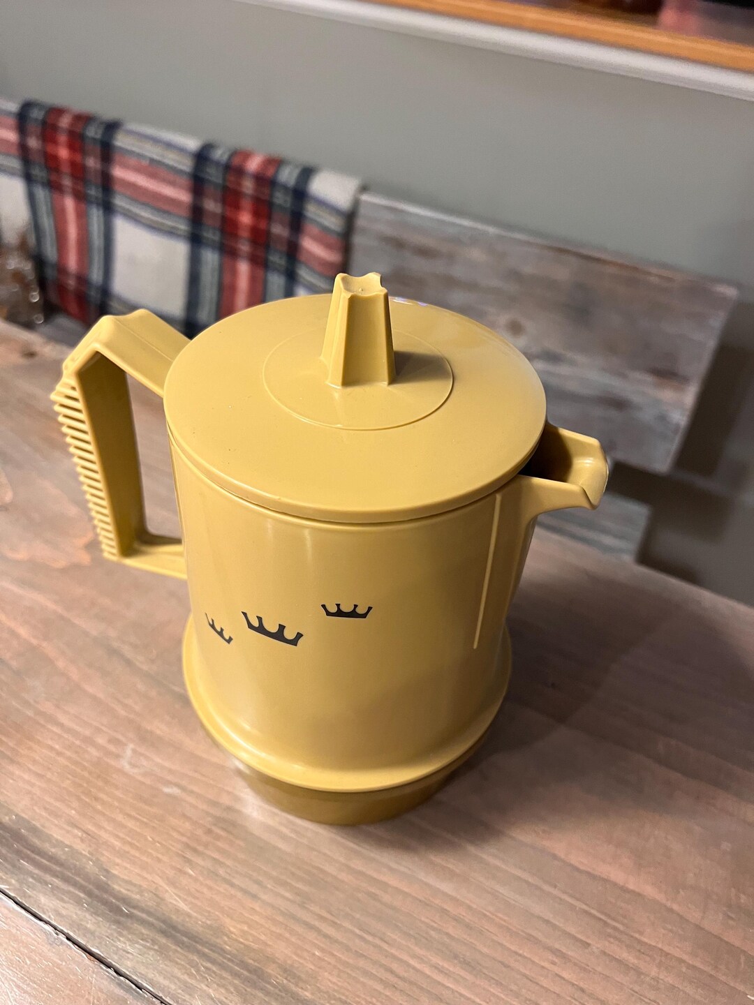 Vintage Regal Insta Hot Coffee Pot, 5 Cup Automatic Percolator, Gold ...