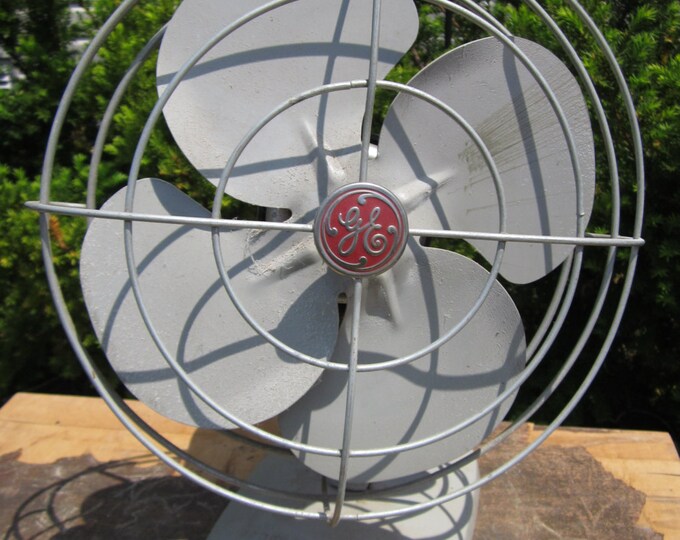 Vintage GE Tabletop Fan Old Metal Fan General Electric Fan - Etsy