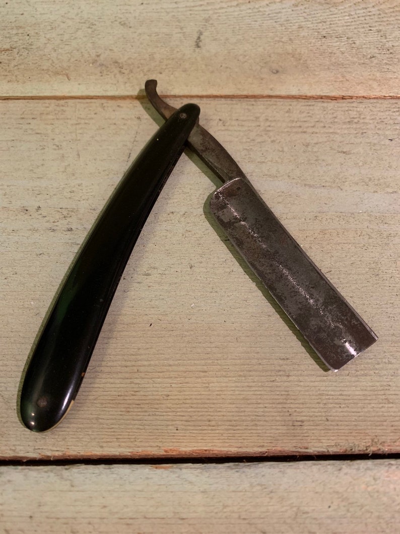 Antique Straight Razor the Pathfinder Hollow Ground Razor With Box ...