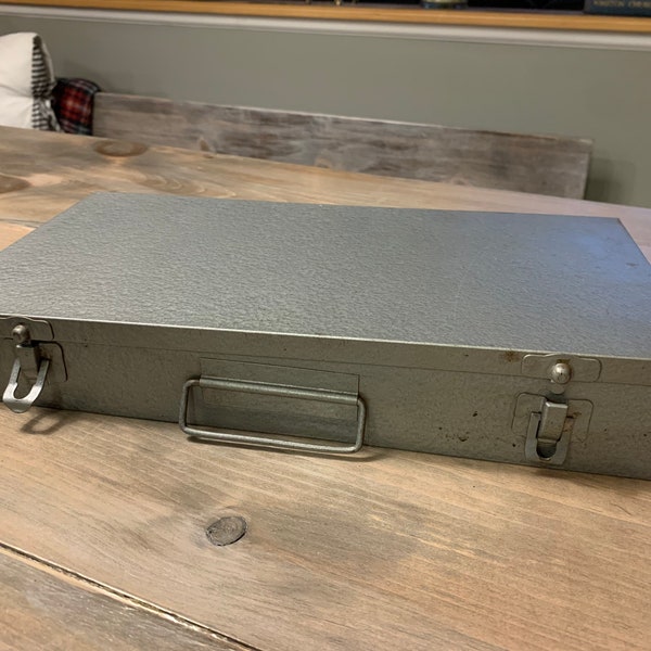 Metal File Box - Etsy