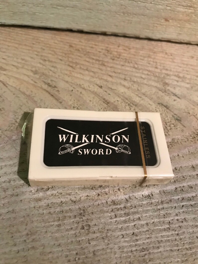 Vintage Wilkinson Sword Classic Double Edge Razor Blades New in Package ...