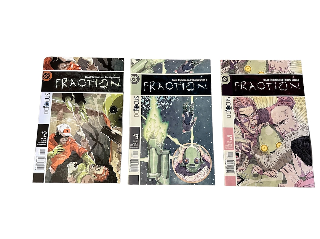 DC Comics Fraction, David Tischman and Timothy Green 2004 Issues - Etsy