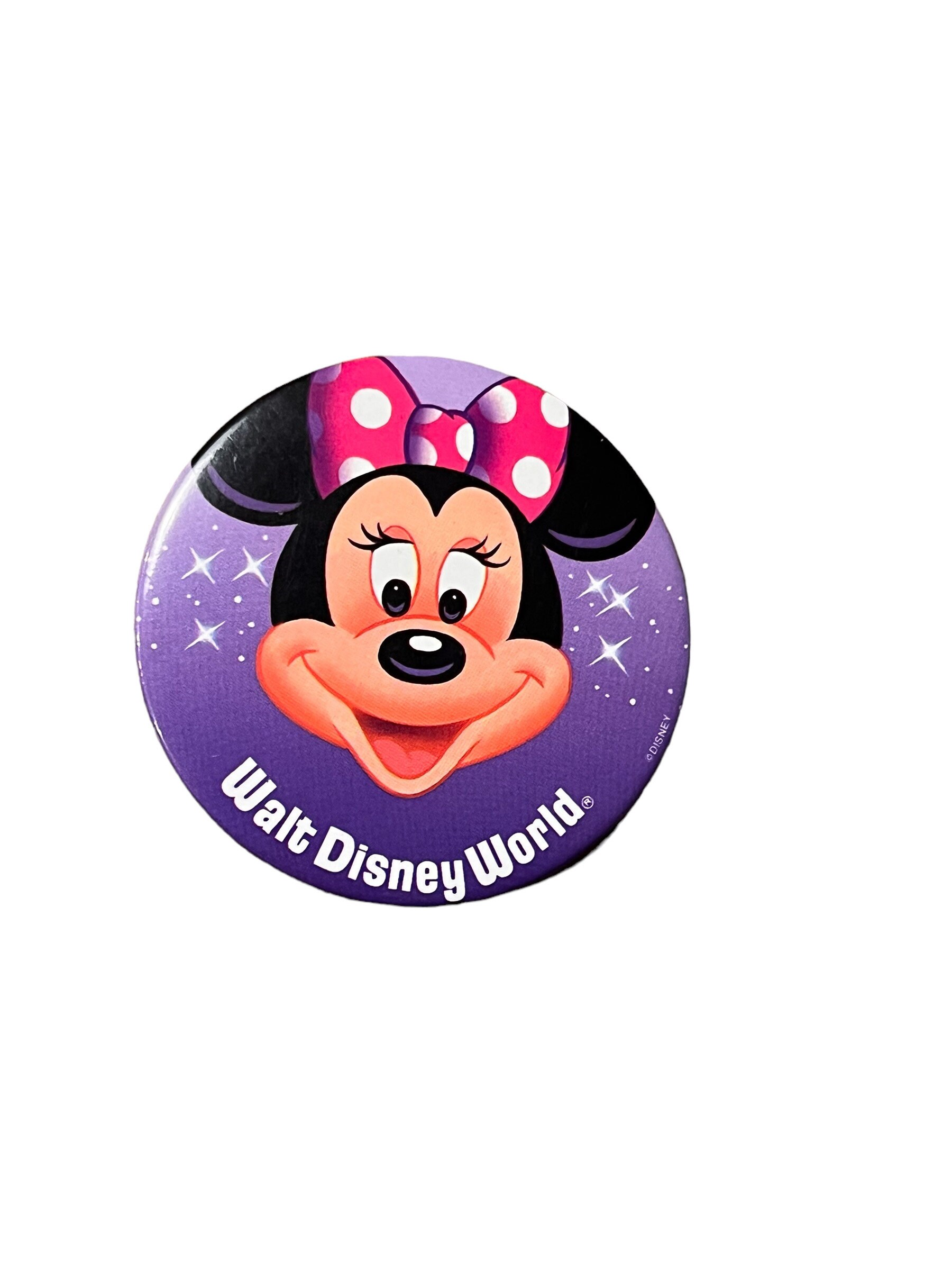 Vintage Walt Disney World Button Minnie Mouse Button Disney - Etsy