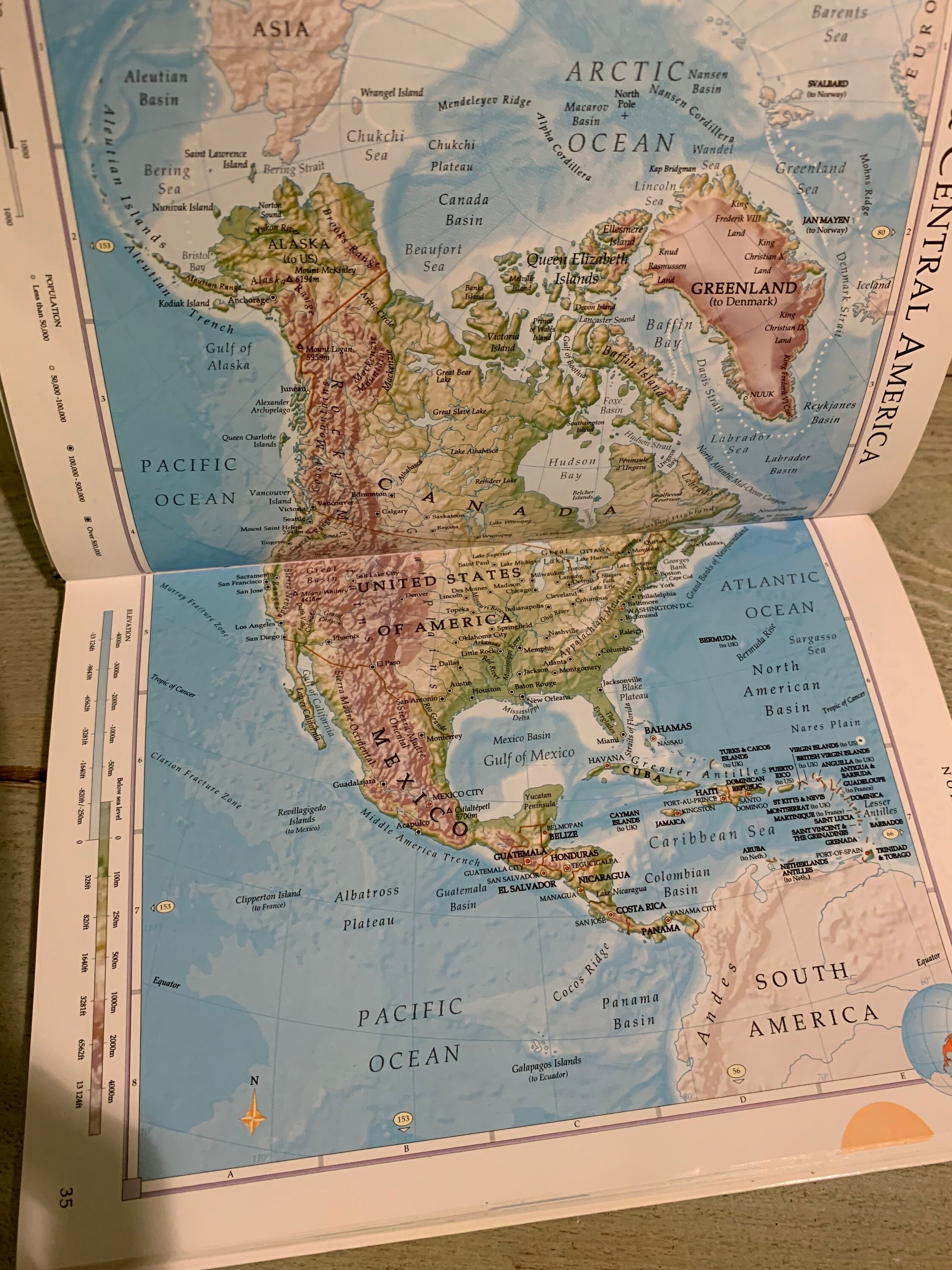 Essential World Atlas Maps, State Maps, Map Art Supply 100 Pages Full ...