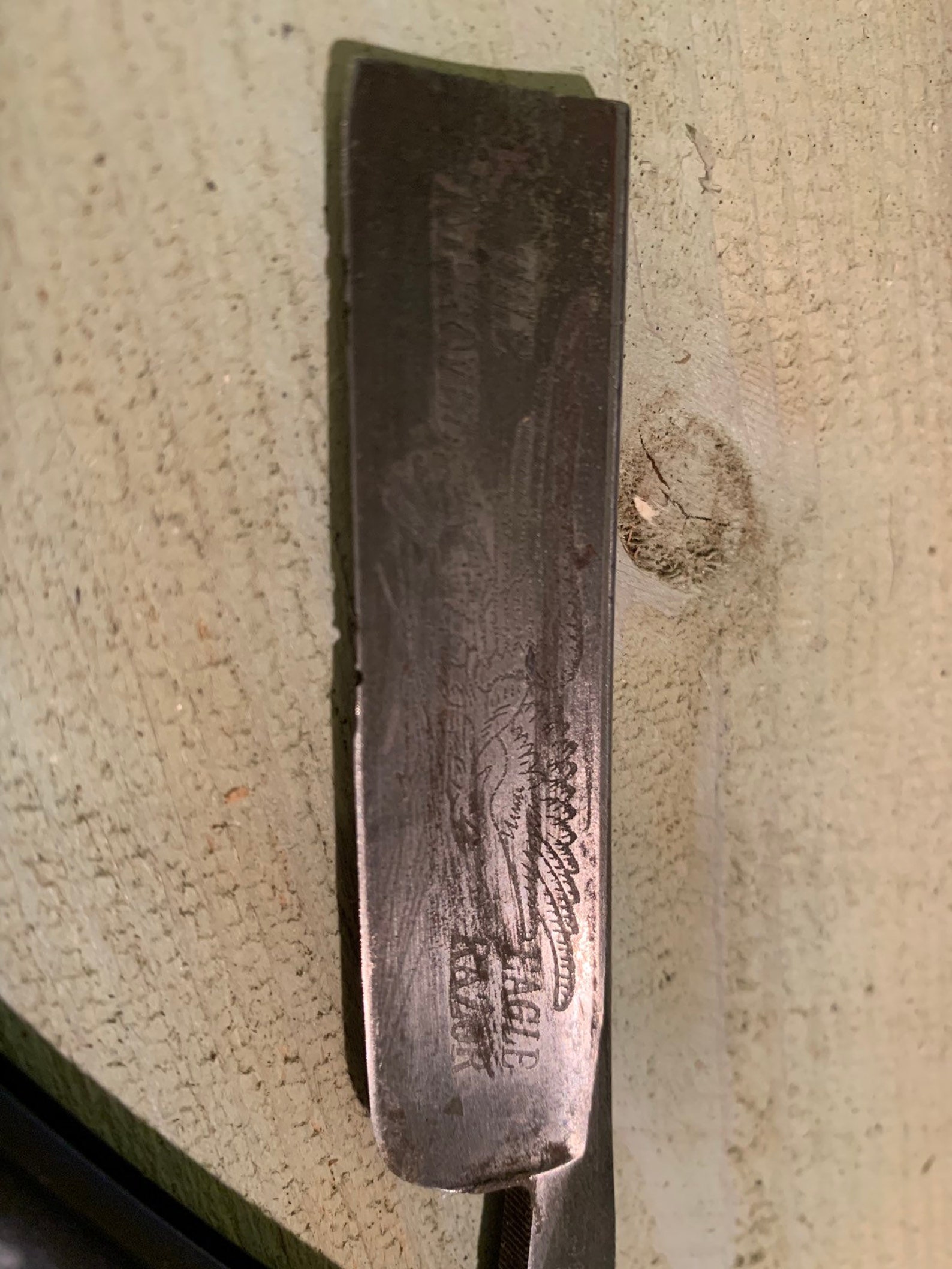 Antique Straight Razor the Pathfinder Hollow Ground Razor With Box ...