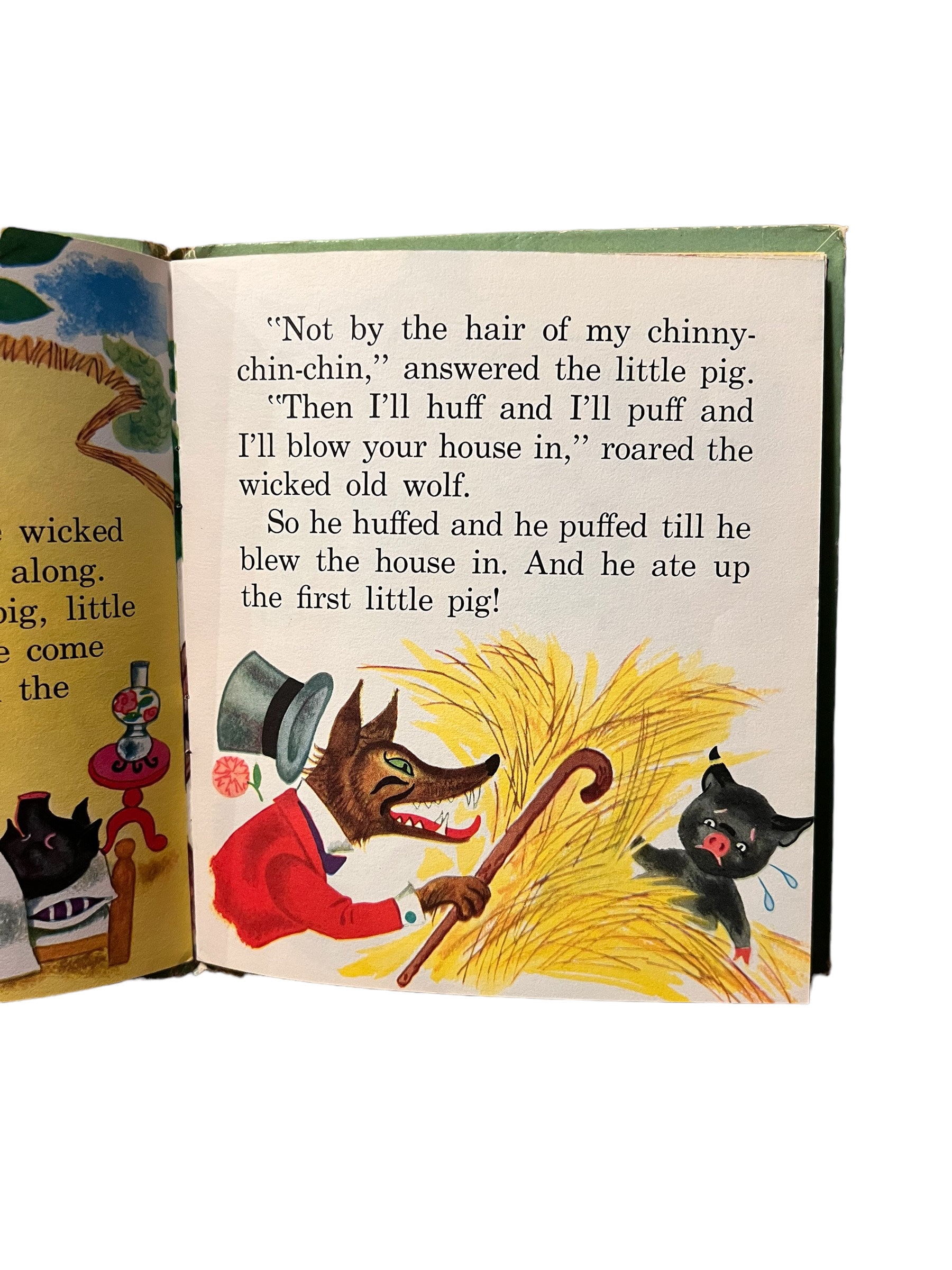 The Three Little Pigs Golden Book Copyright 1956 - Etsy