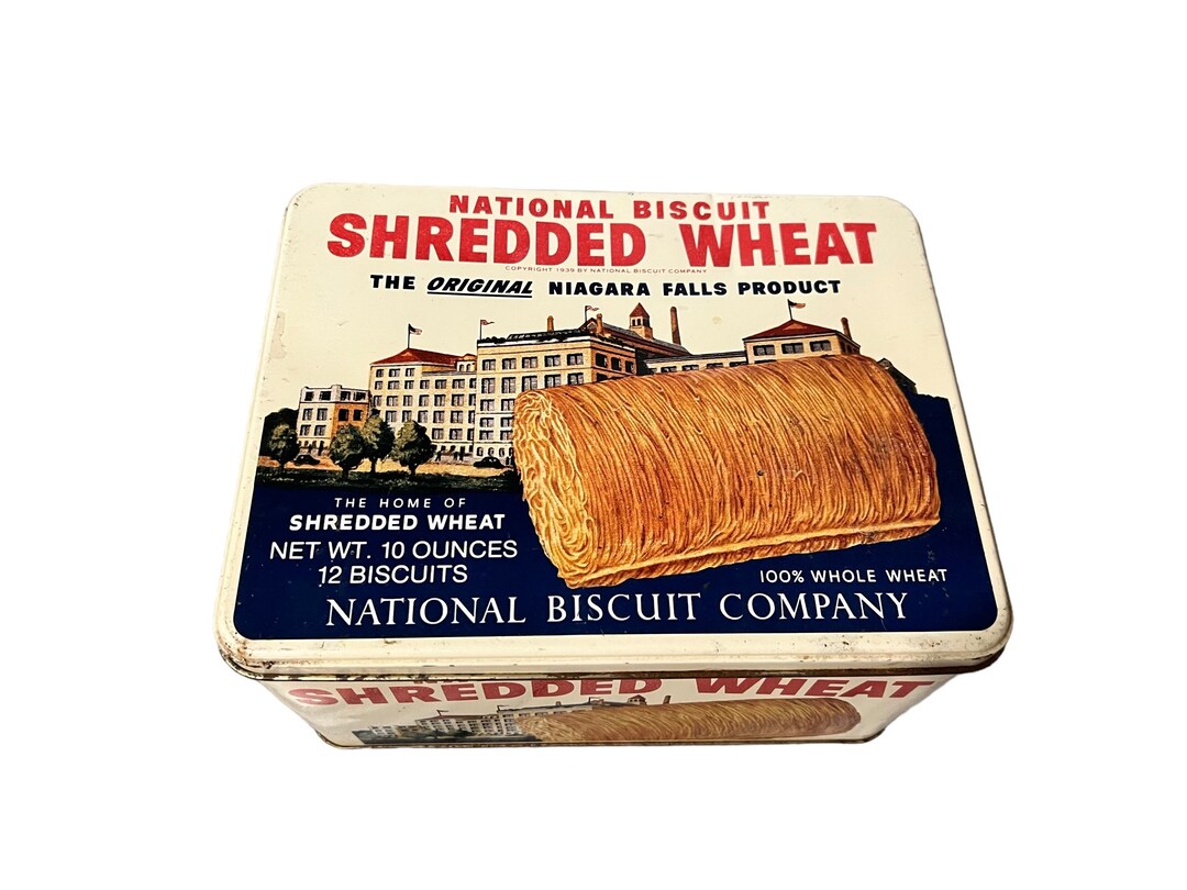 National Biscuit Shredded Wheat Tin From 1987, Special Edition ...
