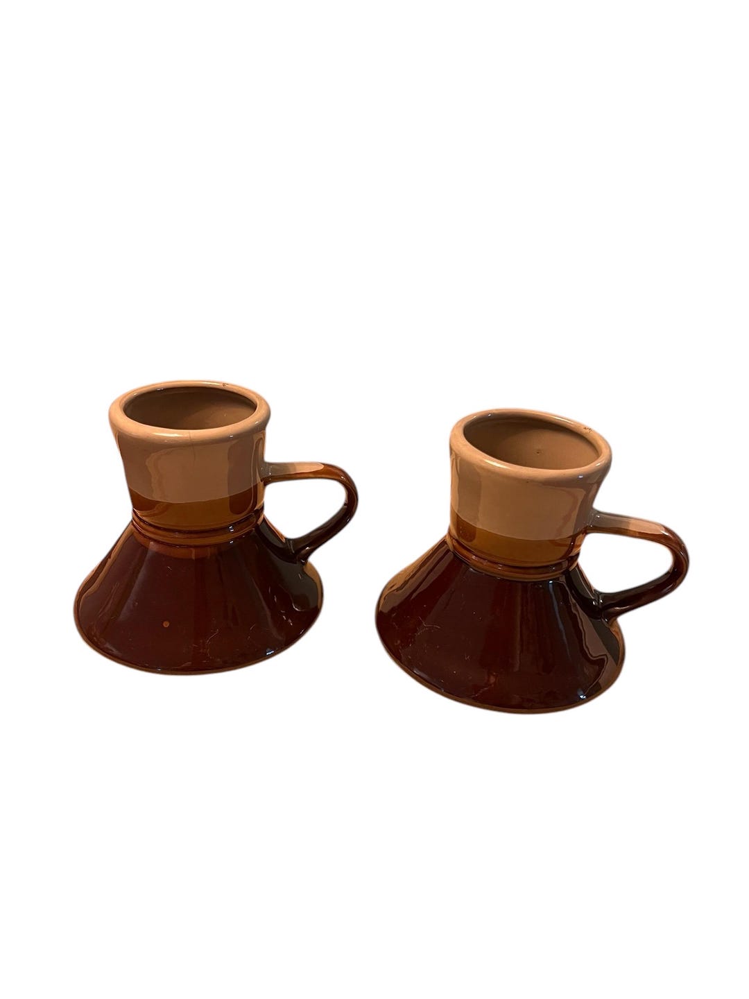 Vintage No Spill Mugs, Travel Mug, Vintage Mug, Vintage Wide Base No ...