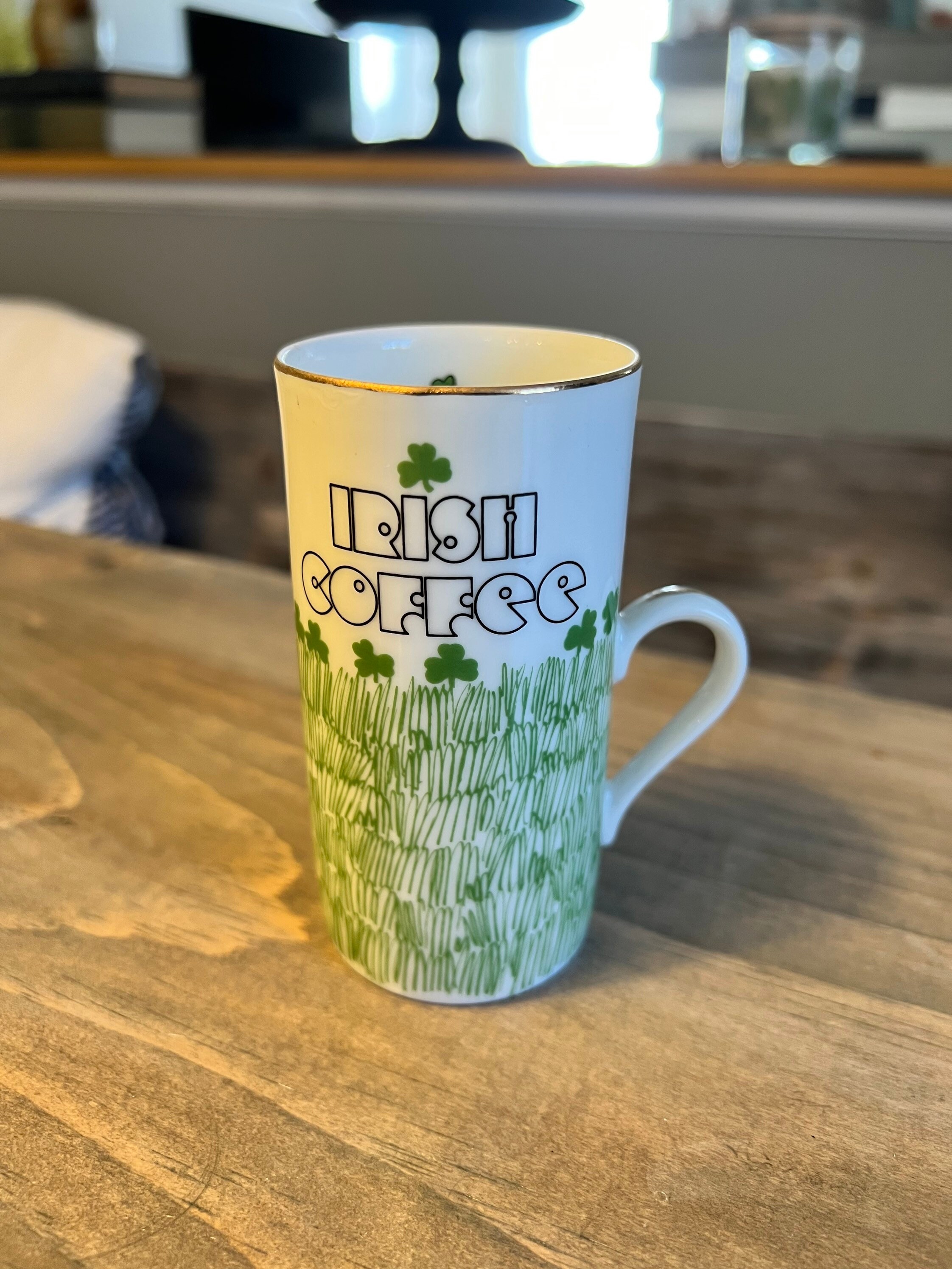 Ceramic Irish Coffee Mug Irish Coffee Cup St Patricks Day - Etsy