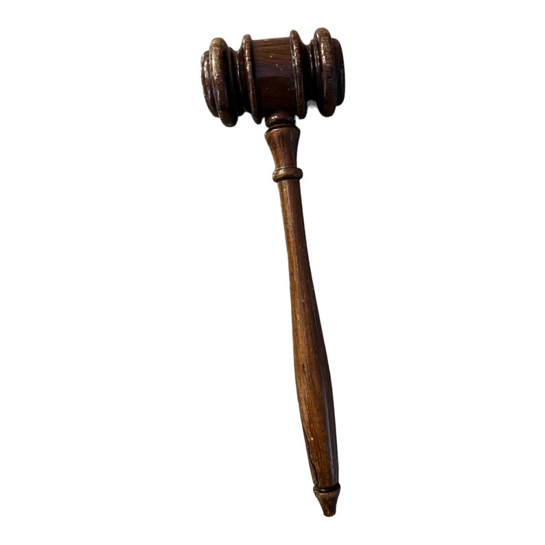 Vintage Wooden Gavel, Judges Gavel, Wooden Hammer, Call to Order Gavel ...