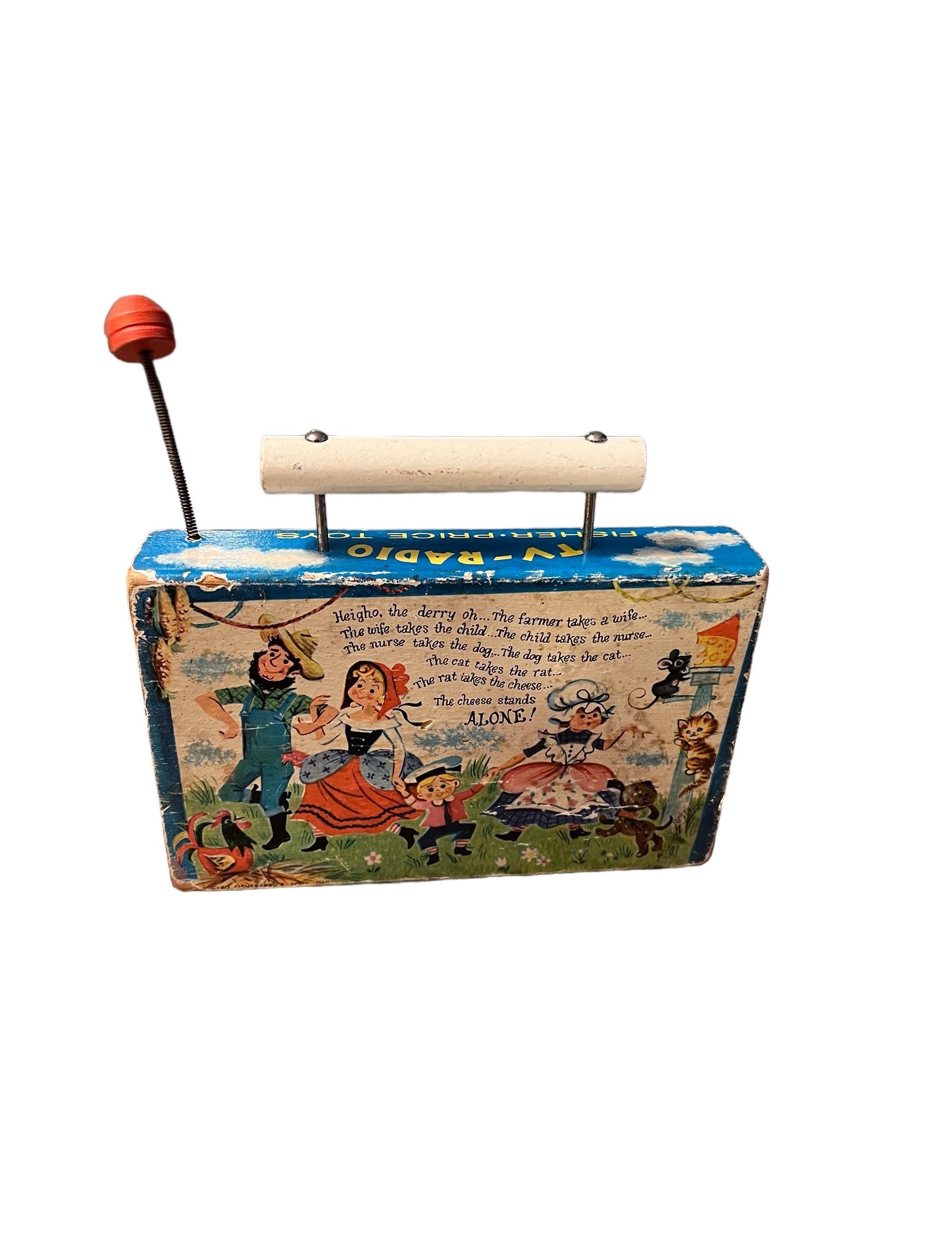 Vintage 1989 Mattel See N Say, Mother Goose Says Spinning Rhyme Toy - Etsy