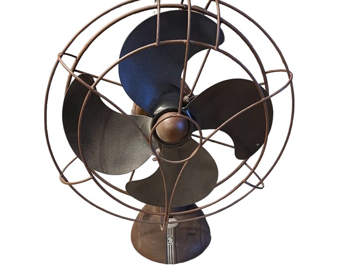 Vintage Spartan Electric Old Metal Fan Mid Century Fan, Industrial Fan ...