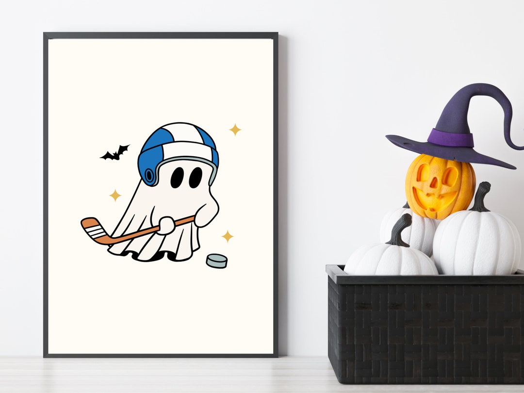 Sports Ghost Full Collection Prints Cute Ghost Halloween - Etsy