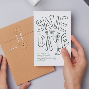 SAVE THE DATE | Engagement Party | Wedding Party | Whimsical, Funky ...