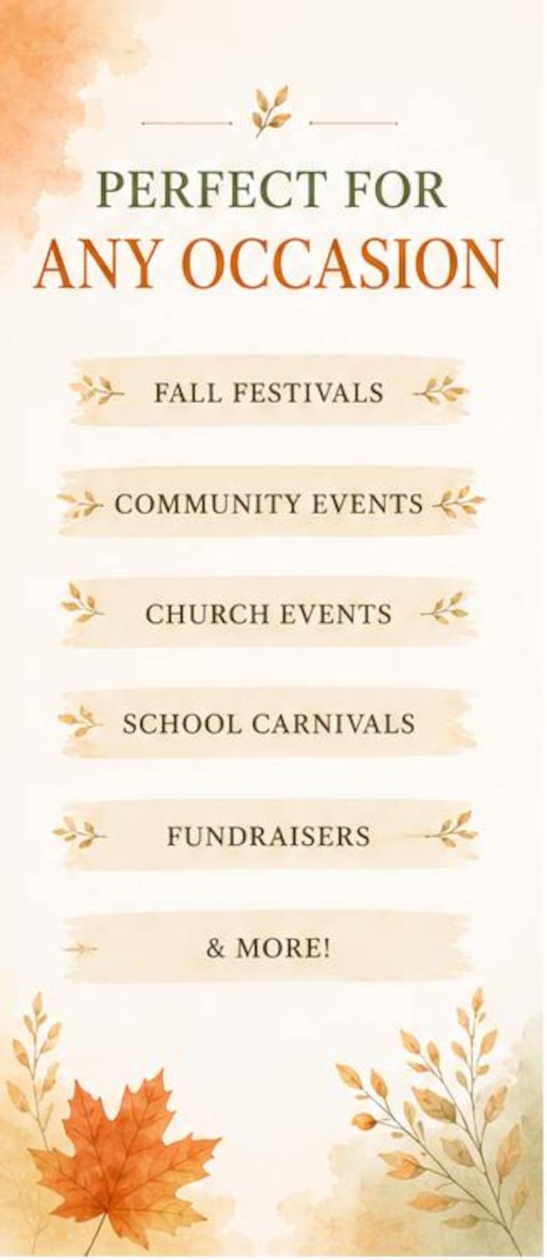 Harvest Festival Flyer Template, Fall Festival Flyer, Editable Canva ...