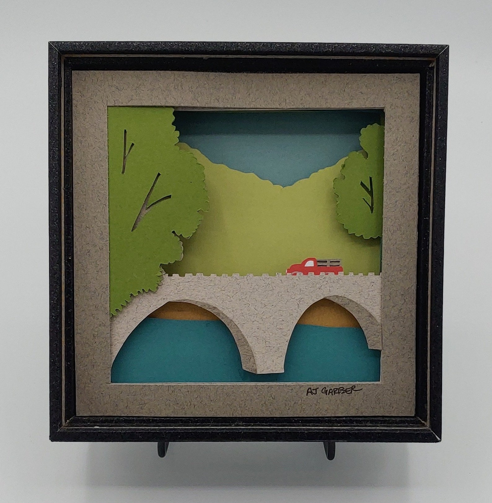 3D Mini Picture Cut-out Bridge 3D Bridge Hand-cut Paper - Etsy