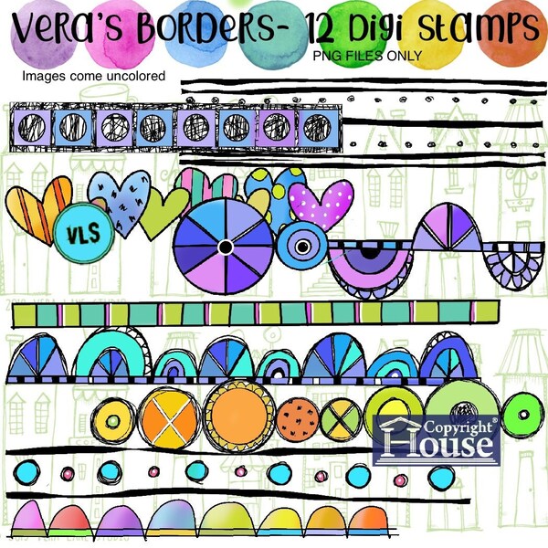 Doodle Border - Etsy