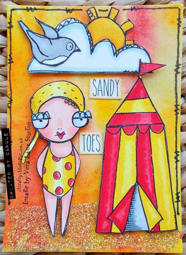 Beach Love Quirky and Adorable Bathers With Beach - Etsy