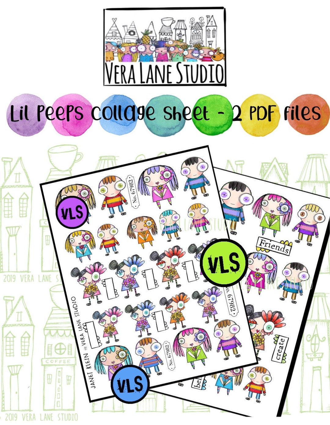 Lil Peeps Collage Sheets - 2 PDF Files - Etsy