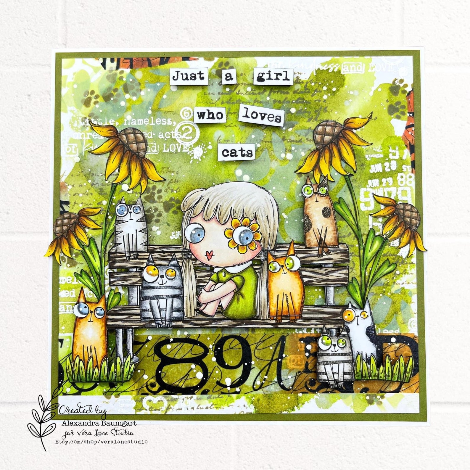 Meow - 8 Digi Stamp Bundle in Jpg and Png Files - Etsy