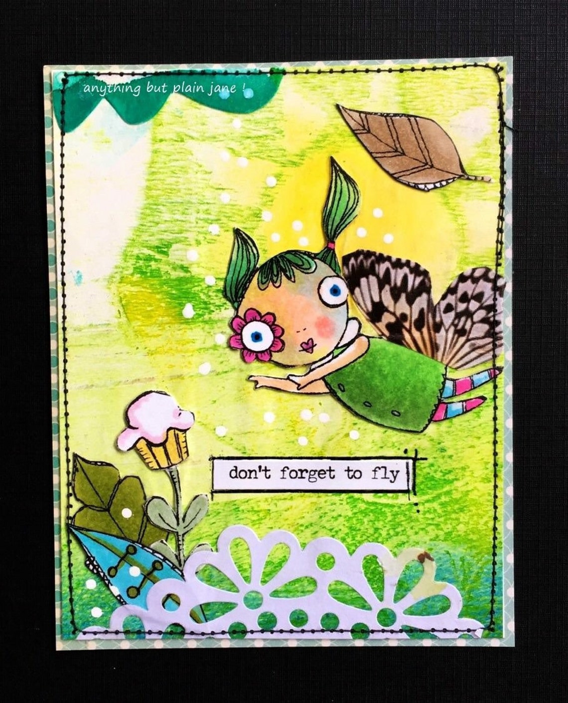 Hello June Whimsical Summertime Gal With Accent Images and - Etsy