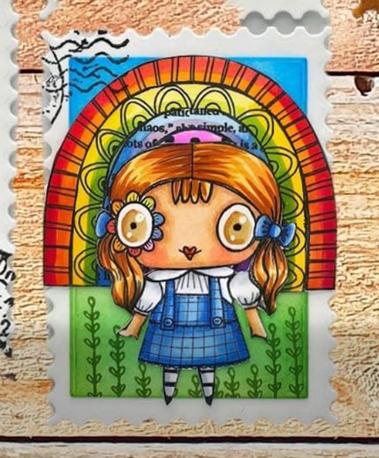 Whimsical Rainbow Digi Stamp Bundle: ROYGBIV Clipart (PNG & JPG) - Etsy